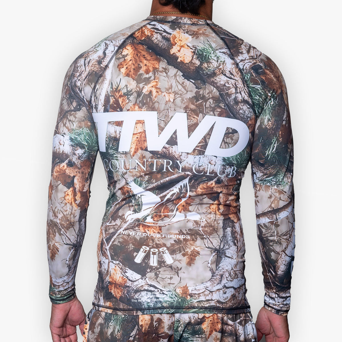 The Never Duck Rounds Rashguard - LONG SLEEVE – The Arm Bar Soap Company