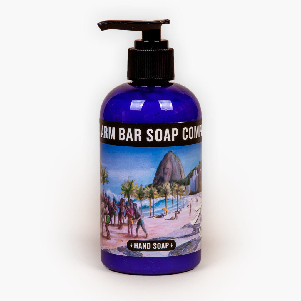 The Copacabana Beach Fight Hand Soap – The Arm Bar Soap Company